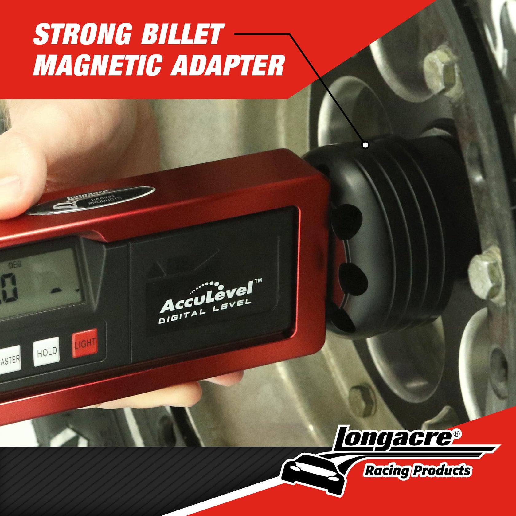 Digital Caster / Camber Gauge with AccuLevel™ – Longacre Racing